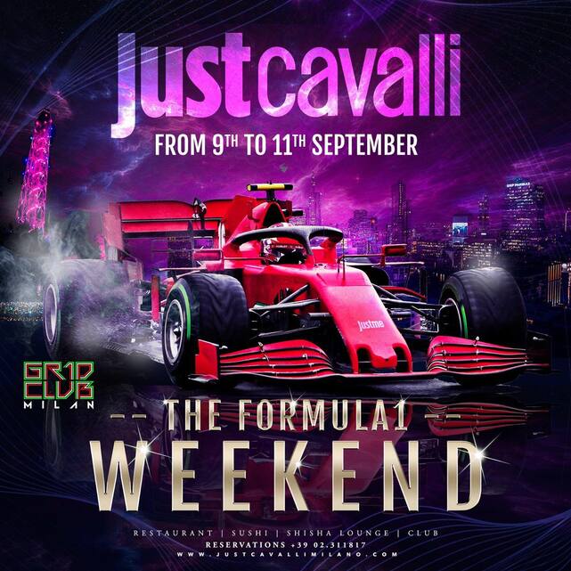 Formula 1 Weekend | Justme Milano | Milan